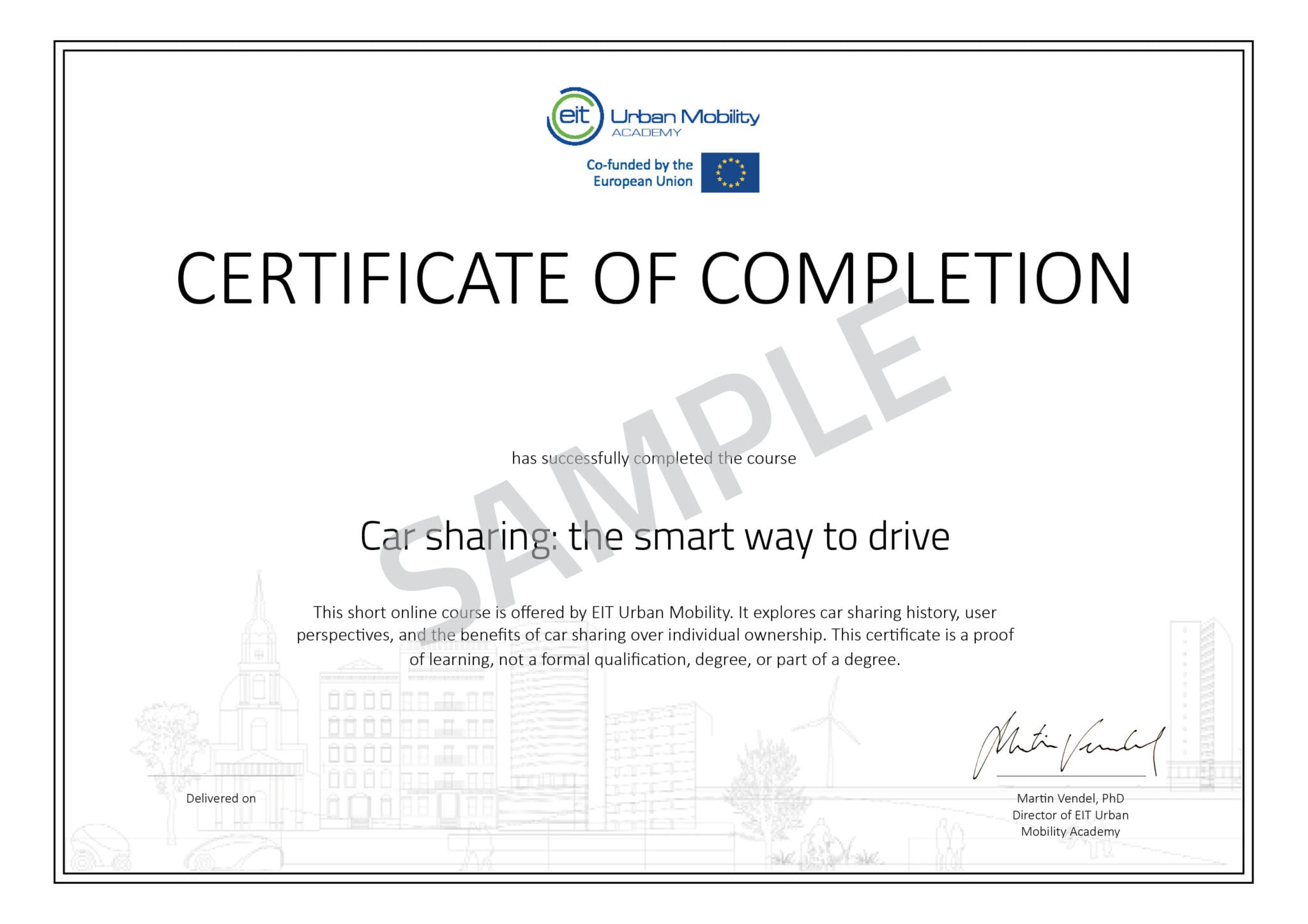 Car Sharing: The Smart Way to Drive Course | Urban Mobility Courses